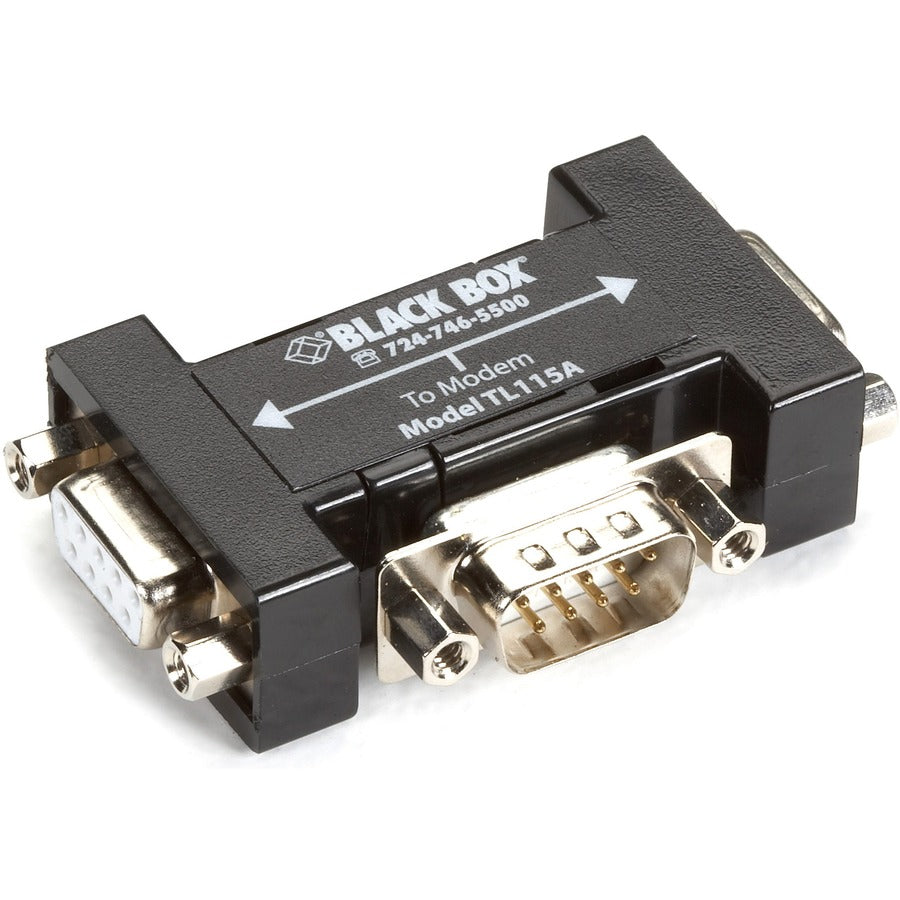 Black Box Rs232 Passive Splitter - Db9, 2-port , Taa - SystemsDirect.com