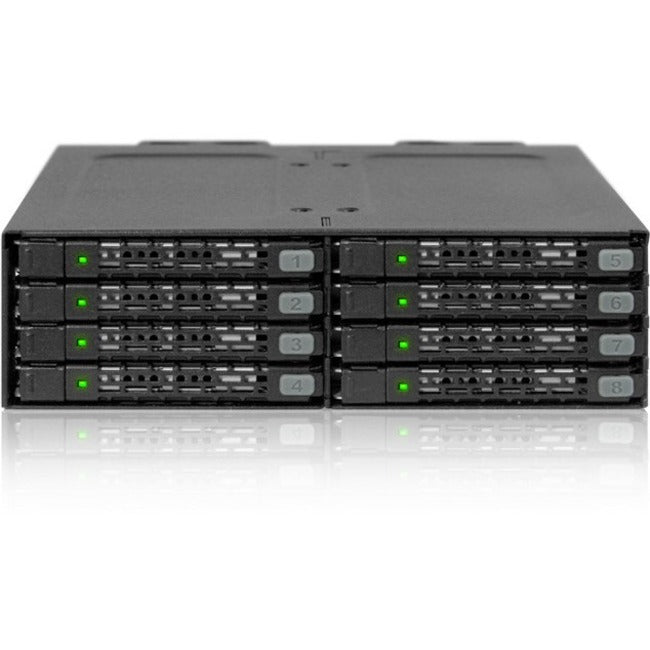 Icy Dock ToughArmor MB998SP-B Drive Enclosure for 5.25" - Serial ATA ...