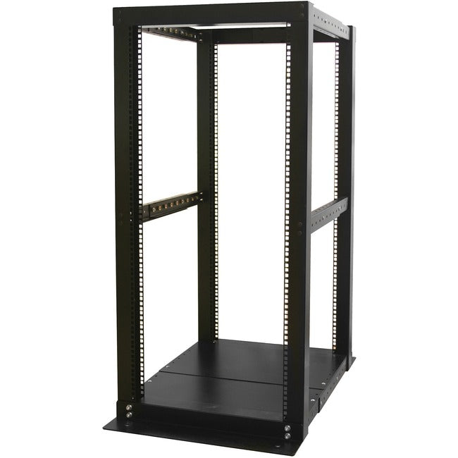StarTech.com 25U Adjustable Depth 4 Post Open Frame Server Rack Cabinet ...
